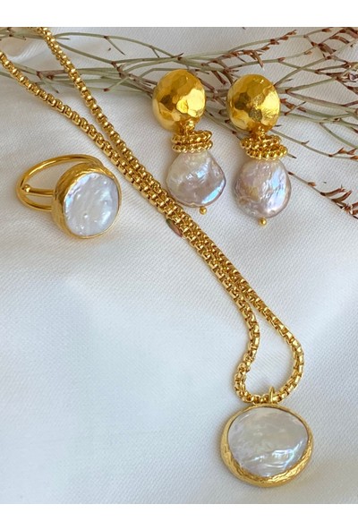 Zede Barok Inci Set/baroque Pearl Set Zede Barok Inci Set/baroque Pearl Set