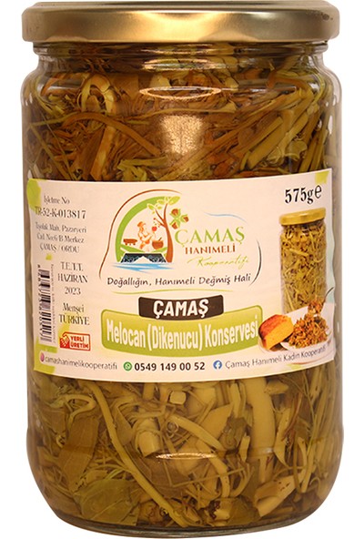 Çamaş Hanımeli Kooperatifi Melocan (Diken Ucu) Konservesi 575 gr Çamaş Hanımeli Kooperatifi Melocan (Diken Ucu) Konservesi 575 gr