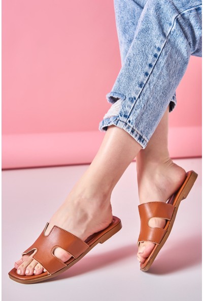 Butigo Emıly 2fx Taba Kadın Terlik Butigo Emıly 2fx Taba Kadın Terlik