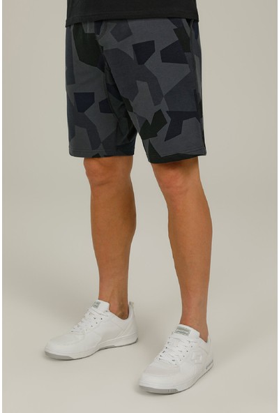 Superfly 22634-MEN Sw Short Indıgo Indigo Erkek Şort