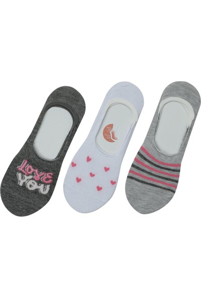 Polaris Love You 3 Lu Suba-W 2fx Çok Renkli Kadın Çorap Polaris Love You 3 Lu Suba-W 2fx Çok Renkli Kadın Çorap