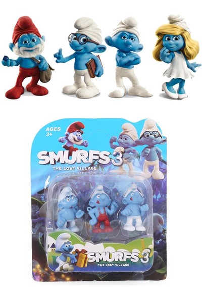 Masho Trend Şirinler Figür Set - Smurfs 3 - Şirinler Figür Seti No2 Masho Trend Şirinler Figür Set - Smurfs 3 - Şirinler Figür Seti No2