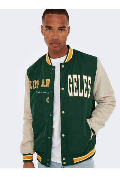 Only&sons 22022509 Erkek Kolej Ceket - Haki