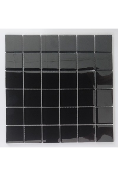Mozaikristal Mutfak Tezgah Arası ve Tüm Yüzeyler Için 48x48x4 mm Siyah Kristal Mozaik Mozaikristal Mutfak Tezgah Arası ve Tüm Yüzeyler Için 48x48x4 mm Siyah Kristal Mozaik