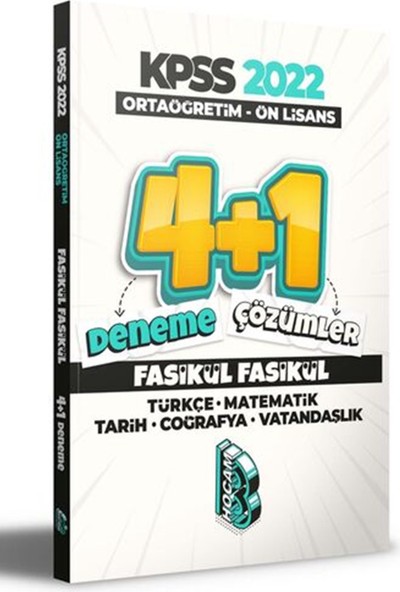 Benim Hocam Yayınları 2022 ( KPSS ) Lise ve Önlisans Adayları Için Tamamı Çözümlü 5 Li Deneme Benim Hocam Yayınları 2022 ( KPSS ) Lise ve Önlisans Adayları Için Tamamı Çözümlü 5 Li Deneme