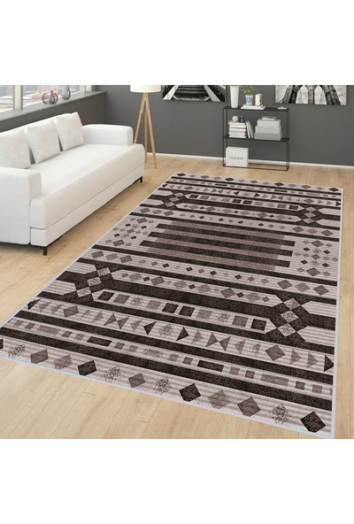 Rovigo Home Dijital Baskı Yıkanabilir Kaymaz Taban Salon Halısı RVG0163-SD1116 Rovigo Home Dijital Baskı Yıkanabilir Kaymaz Taban Salon Halısı RVG0163-SD1116