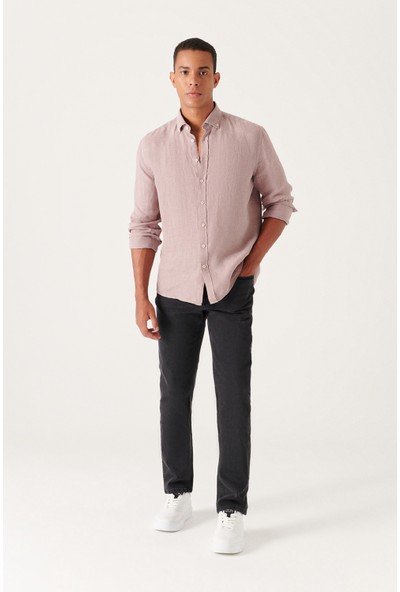 AVVA Slim Fit Jean Pantolon_antrasit