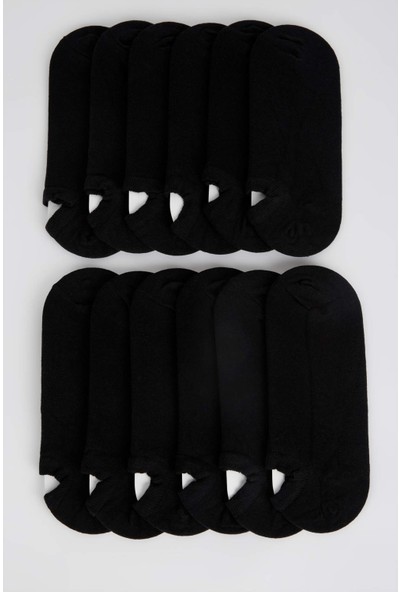 Erkek Pamuklu 12LI Sneaker ÇORAP X8499AZNS