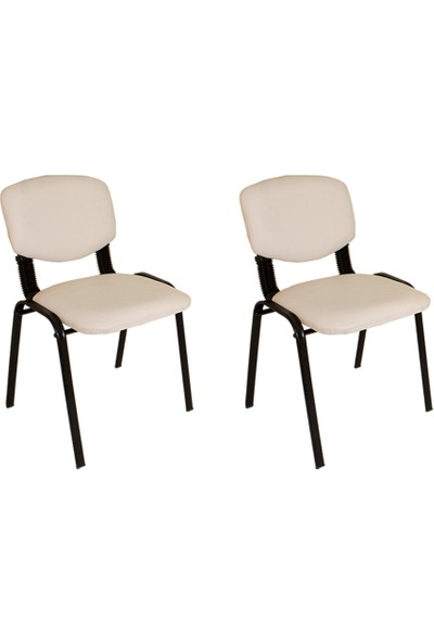 Dockers Form Ofis ve Toplantı Sandalyesi (2 Adet) - Beyaz Dockers Form Ofis ve Toplantı Sandalyesi (2 Adet) - Beyaz