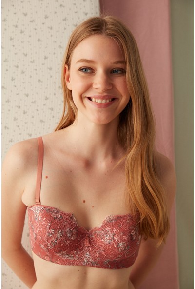 Penti Gül Kurusu Lotus Floral Sütyen