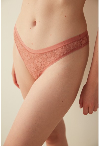 Penti Gül Kurusu Lacy Dream V Shape Brazilian Külot