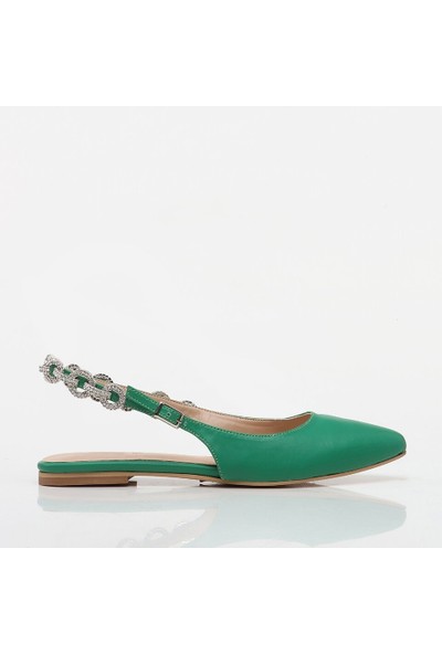 Hotiç 01AYH244990A840 YEŞIL Kadın Babet