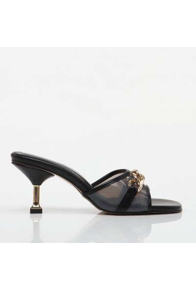 Hotiç 01TEH234880A100 SIYAH Kadın Terlik