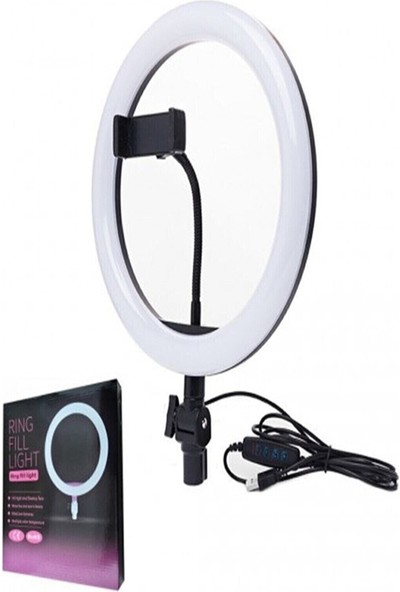 Karas Ring Light Video Selfie Stüdyo Makyaj Işığı 10INÇ Tripod Ayak Karas Ring Light Video Selfie Stüdyo Makyaj Işığı 10INÇ Tripod Ayak