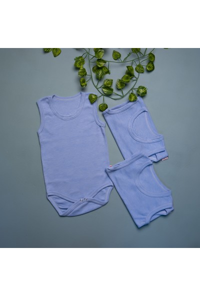 Eslem 3'lü Baskılı Kolsuz Yazlık Çıtçıtlı Badi Eslem 3'lü Baskılı Kolsuz Yazlık Çıtçıtlı Badi