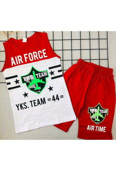 YKS Ykş Kids Club Baskılı Penye Atlet Takım