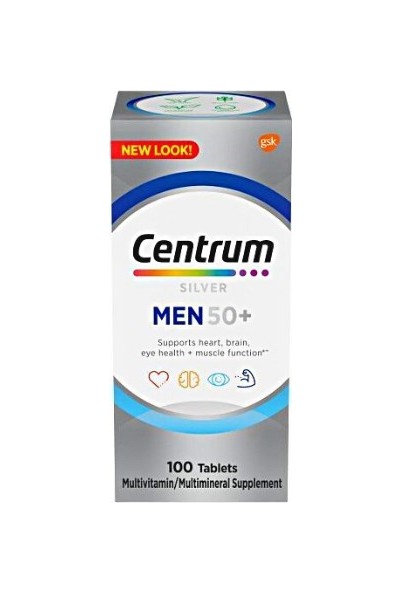 Men 50+ Multivitamin/multimineral Supplement Tablets 100'LÜ Men 50+ Multivitamin/multimineral Supplement Tablets 100'LÜ