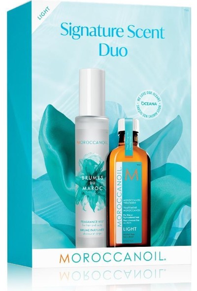 Moroccanoil Signature Scent Duo Light Set