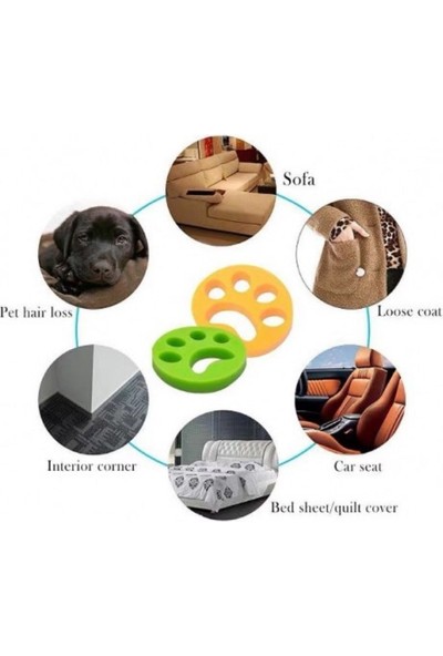 Pati Tasarımlı Yıkanabilir Çok Amaçlı Tüy Toz Toplayıcı 2 Li