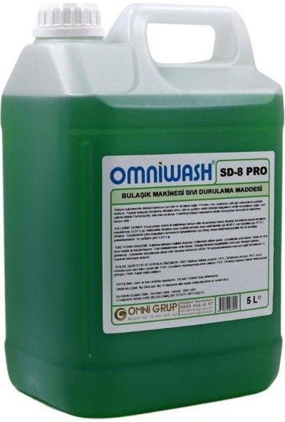 Omniwash Sd-8 Pro 5000 ml Endüstriyel Sıvı Bulaşık Makinesi Parlatıcısı Omniwash Sd-8 Pro 5000 ml Endüstriyel Sıvı Bulaşık Makinesi Parlatıcısı