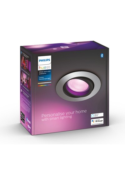 Philips Hue Centura Gömme Spot Lamba Tekli GU10 Philips Hue Centura Gömme Spot Lamba Tekli GU10