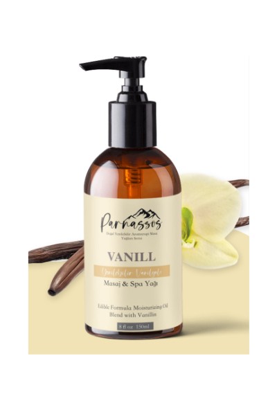Parnassos Kaşmir Etkili Vanilyalı Aromaterapi Yenilebilir Rahatlatıcı Doğal Masaj Yağı 150 ml Sabun Parnassos Kaşmir Etkili Vanilyalı Aromaterapi Yenilebilir Rahatlatıcı Doğal Masaj Yağı 150 ml Sabun