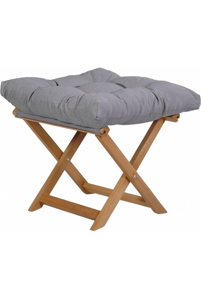Cms Sandalye Ahşap Katlanır Minderli Puf Cms Sandalye Ahşap Katlanır Minderli Puf