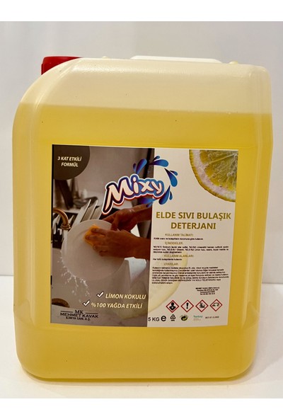 Mixy Elde Bulaşık Deterjanı 5 kg
