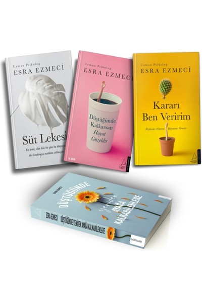 3 Kitap 1 Defter - Esra Ezmeci Defterli Set