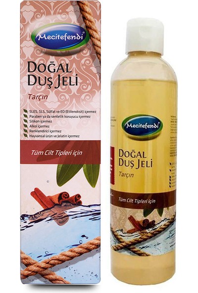 Mecit Efendi doğal Duş Jeli Tarçın 250 ml