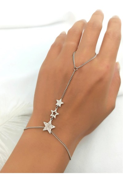ÇLK Accessories Çelik Yıldız Şahmeran Bileklik TRBILEK70061