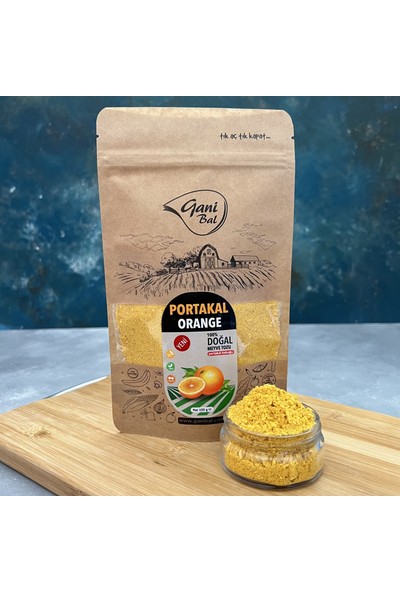 Ganibal Portakal Kabuğu Tozu 100 gr Ganibal Portakal Kabuğu Tozu 100 gr