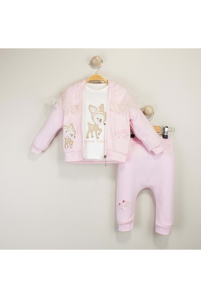 Nono Baby Erkek Bebek 3lü Takım Ayıcık Baskılı - Nono Baby - Bebek Alt & Üst Takım - Gri - 3-6 Ay Nono Baby Erkek Bebek 3lü Takım Ayıcık Baskılı - Nono Baby - Bebek Alt & Üst Takım - Gri - 3-6 Ay