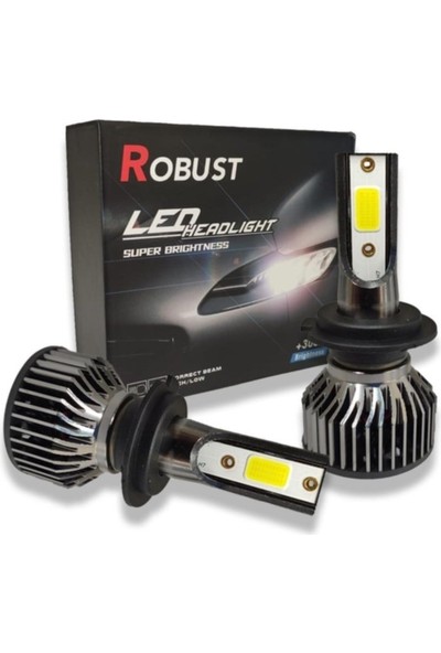 Robust Rrobust LED Xenon H27 S2 Serıes 8000 Lümen Dob Set 0160105 Robust Rrobust LED Xenon H27 S2 Serıes 8000 Lümen Dob Set 0160105