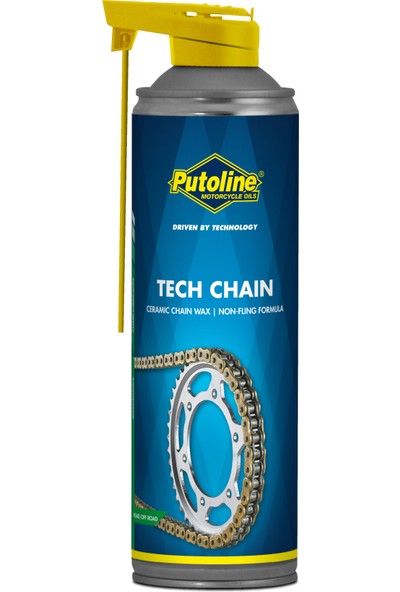 Putoline Tech Chain Motosiklet Seramik Zincir Yağlayıcısı 500 ml