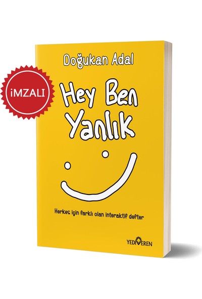 Imzalı Hey Ben Yanlık - Doğukan Adal - Yediveren Yayınları