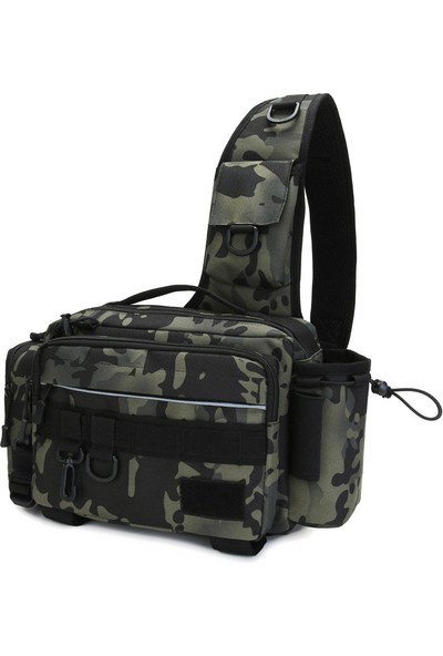 Oalyip Çok Fonksiyonlu Taşınabilir Balıkçı Çantası - Siyah (Yurt Dışından) Oalyip Çok Fonksiyonlu Taşınabilir Balıkçı Çantası - Siyah (Yurt Dışından)