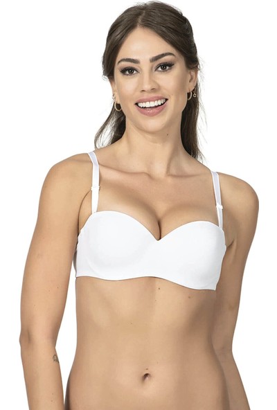 Belvü Kadın Balenli Destekli Straplez Sütyen 1110P-