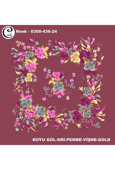 Cenk Desenli Oyalık Yazma - 0300-436 - Renk-24 Cenk Desenli Oyalık Yazma - 0300-436 - Renk-24