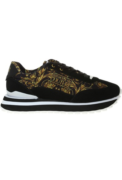 Versace Siyah - Sarı Erkek Sneaker 72YA3SE7G89