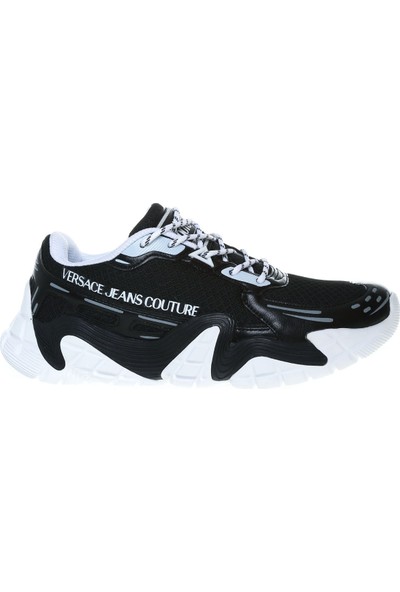 Versace Siyah - Beyaz Erkek Sneaker 72YA3SH6L01