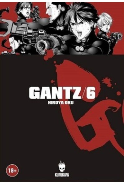 Gantz Çizgi Roman 6 Kitap Set (1-2-3-4-5-6)