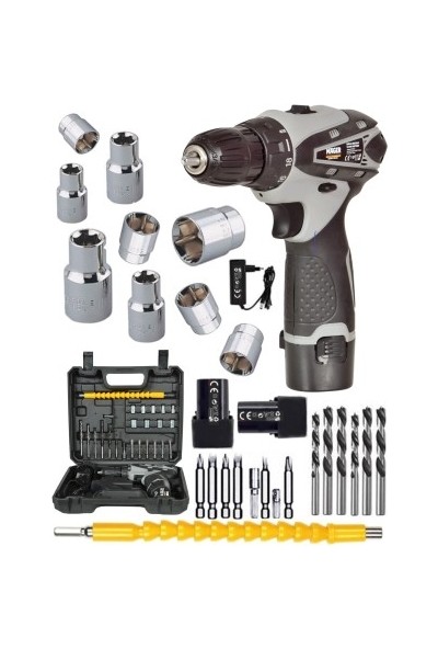 Mager Matkap Yedek Akülü Çantalı 24 Parça 20 V Şarjlı Vidalama Set Mager Matkap Yedek Akülü Çantalı 24 Parça 20 V Şarjlı Vidalama Set