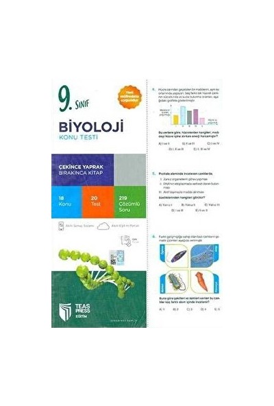 Teas Press 9. Sınıf Biyoloji Konu Testi Teas Press 9. Sınıf Biyoloji Konu Testi