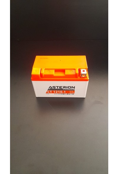 Asterıon Akü Asterıon 12 V 10 Ah YTZ10S Yatık Akü Cb 500F Akü