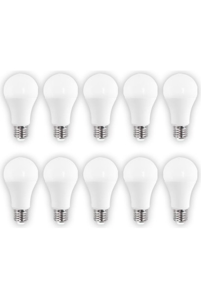 K2 8W / 220V Beyaz LED Ampul 6500K 10 Adet K2 8W / 220V Beyaz LED Ampul 6500K 10 Adet
