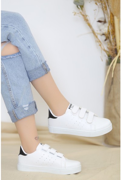 Kng Günlük Ayakkabı Beyazsiyah - 9082.264.