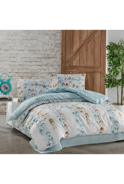 Taç Mavis Çift Kişilik Terry Cotton Nevresim Takımı Mint Taç Mavis Çift Kişilik Terry Cotton Nevresim Takımı Mint