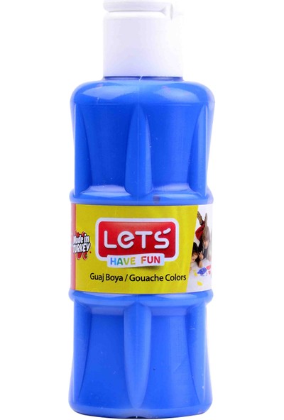 Let's Lets Guaj Boya 100 ml Mavi / L-5856 Let's Lets Guaj Boya 100 ml Mavi / L-5856