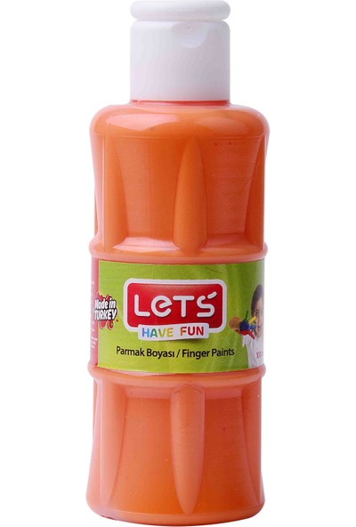 Let's Lets Parmak Boyası 100 ml Turuncu / L-5653 Let's Lets Parmak Boyası 100 ml Turuncu / L-5653